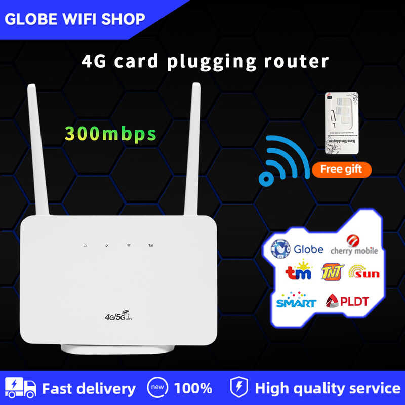 Wifi Router Sim Card Modem 4G/5G Network Router 2.4G Dual Band Gigabit ...
