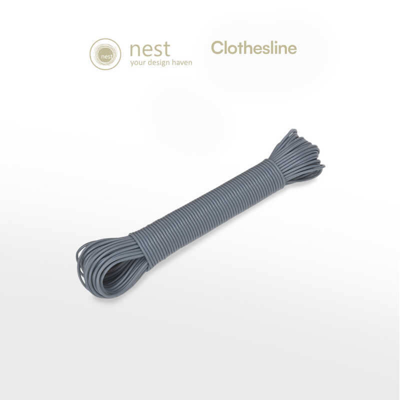NEST DESIGN LAB Premium Nylon Clothes e Multi-function Rope Sampayan 20 ...