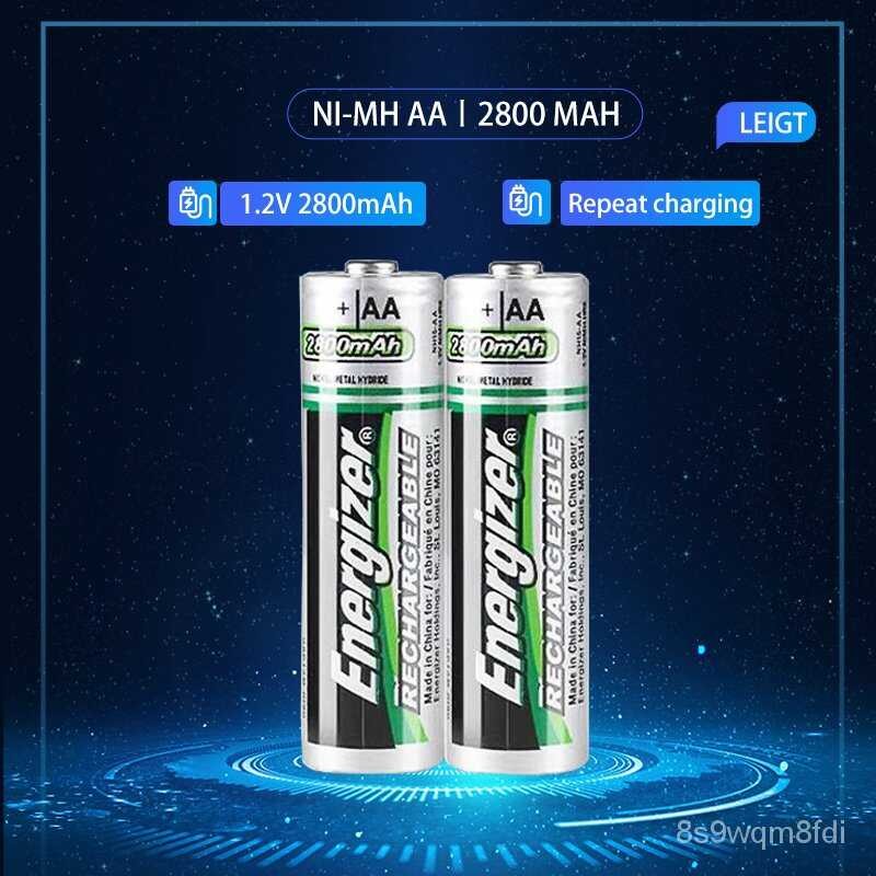 Energizer 100 Original Rechargeable AA AAA Battery 1.2V 2800Mah 2450Mah ...