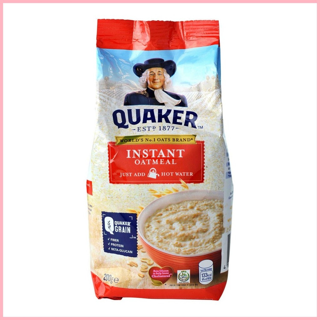 ∇ QUAKER INSTANT OATMEAL - 200g / 400g | Shopee Philippines