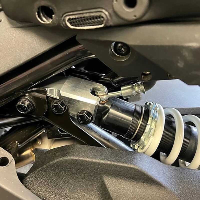 Motorcycle Rear Φ Shock Extender Kit Height Extension Riser Adapter ...