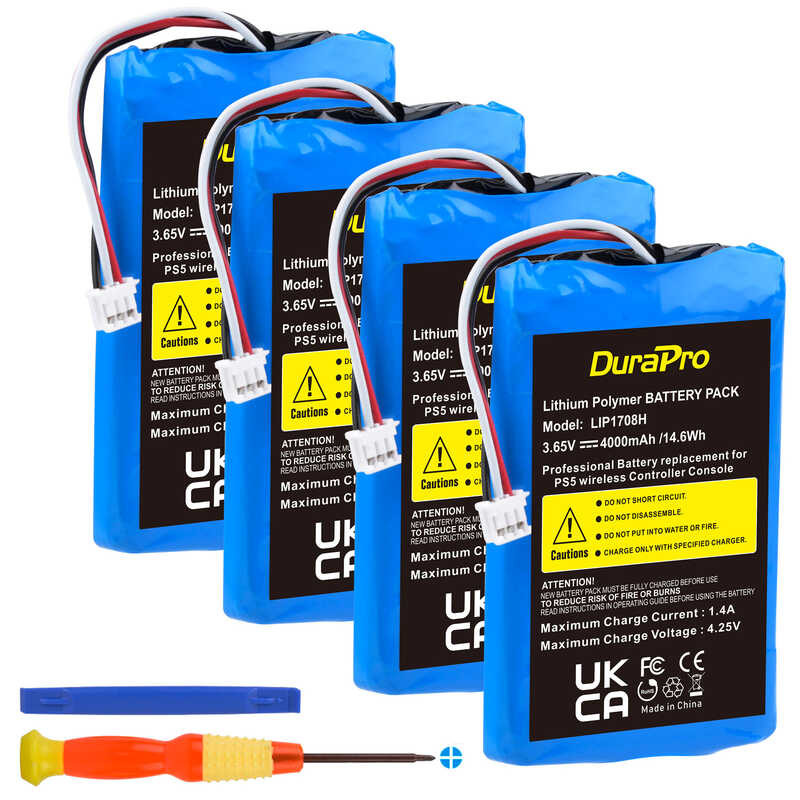 Durapro 4000Mah Lithium Batte Battery Para Sa Sony Ps5 Dualsense Game ...