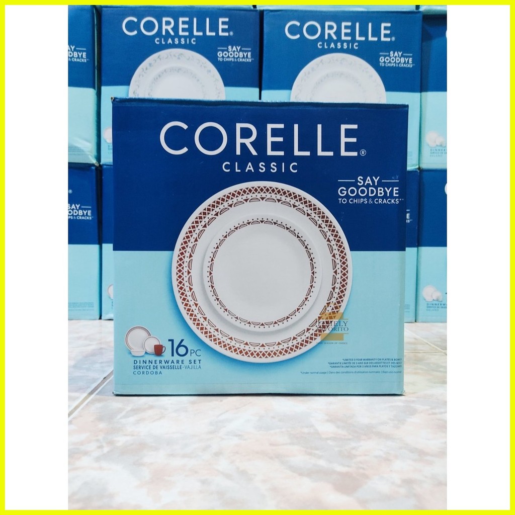 Corelle 16-Piece Dinnerware Set (Classic/Studio Collection/Signature ...