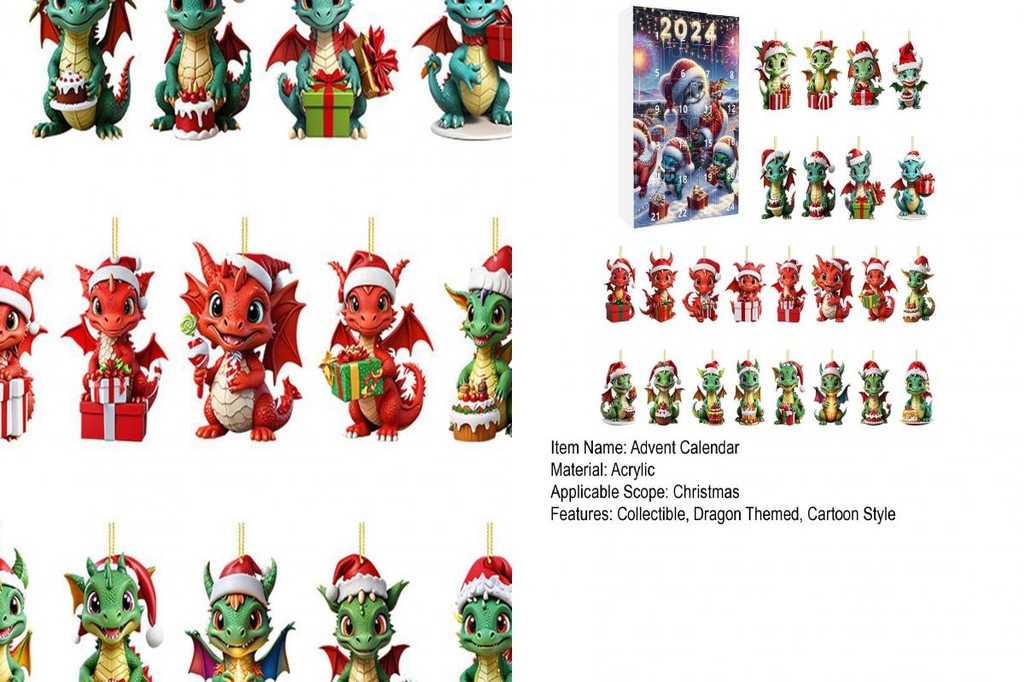 FreShone- Children Holiday Countdown Advent Calendar with Surprises ...