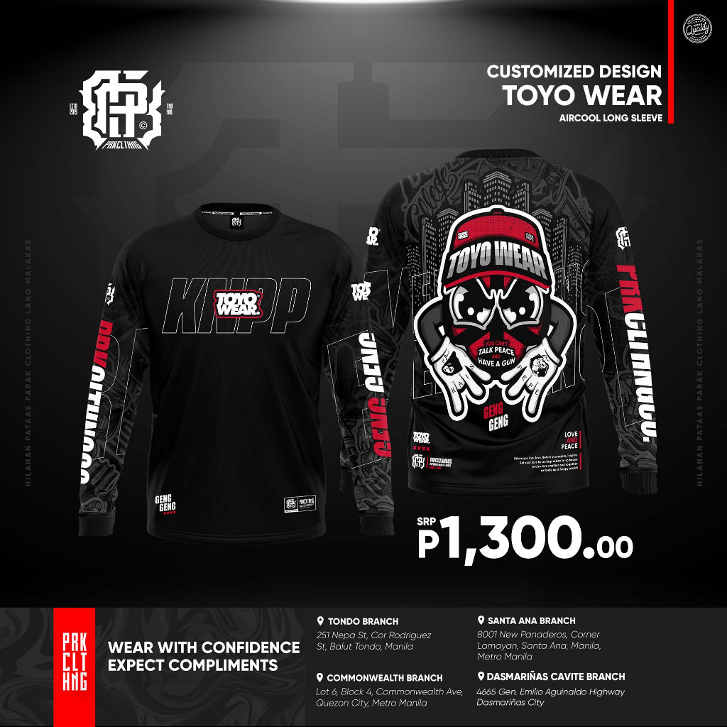 BOSS TOYO WEAR RIDING JERSEY | Shopee Philippines