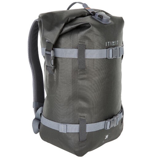 Decathlon Itiwit Waterproof Backpack 20L - Black | Shopee Philippines