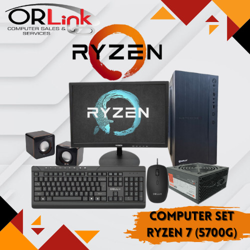 AMD RYZEN 7 5700G Desktop Computer Set | Shopee Philippines