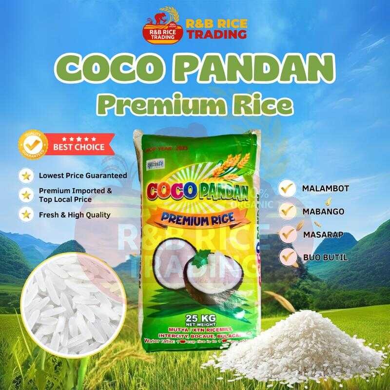 Coco Pandan Premium Rice 25Kg Instant sdfg | Shopee Philippines