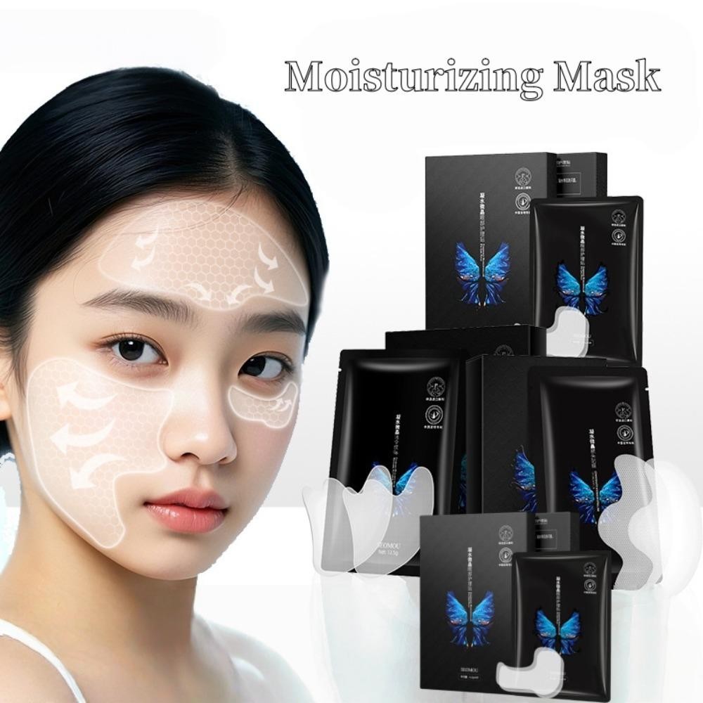 5 Pairs Face Care Mask Frown Lines Removal Gel Patch Nasolabial Folds ...