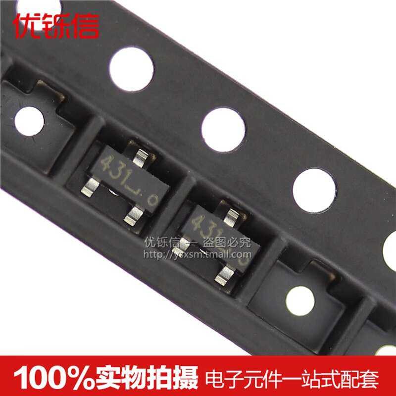 Brand New CJ431 TL431 SOT-23 0.5% Accuracy SMD 431 Voltage Reference ...