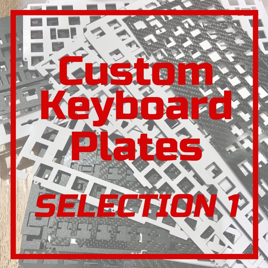 Keyboard Plates (PP, ABS, POM, PC, CF, FR4) KBD67lite, GMMK PRO ...