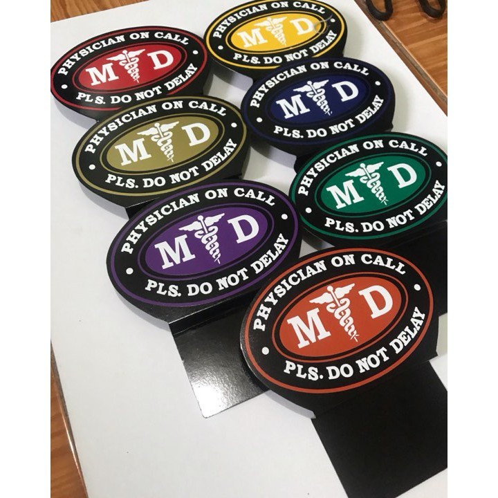 Physician, Doctors and Surgeons VIP Front Car Plate MD Emblem for ...