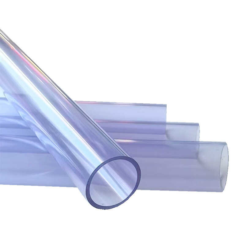 Water UPVC Transparent Supply Pipe UPVC Chemical Transparent Pipe ...