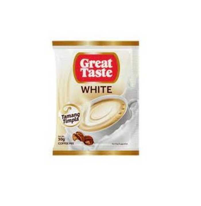 Great Taste Coffee White Single 30G 10S 3F8 C2e 92A | Shopee Philippines