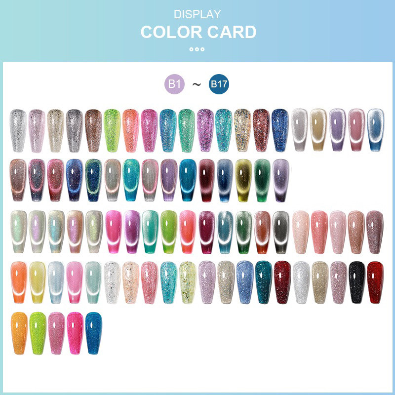 AS 5pcs/set 5colors with chart board dark purple color gel polish UV gel green bottle 15ml A15 ...