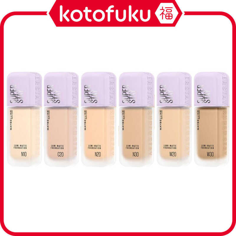 Maybelline Super Stay Lumimatte Liquid Foundation N10 C20 N20 N30 W20 / W30 (35Ml) 072 | Shopee ...