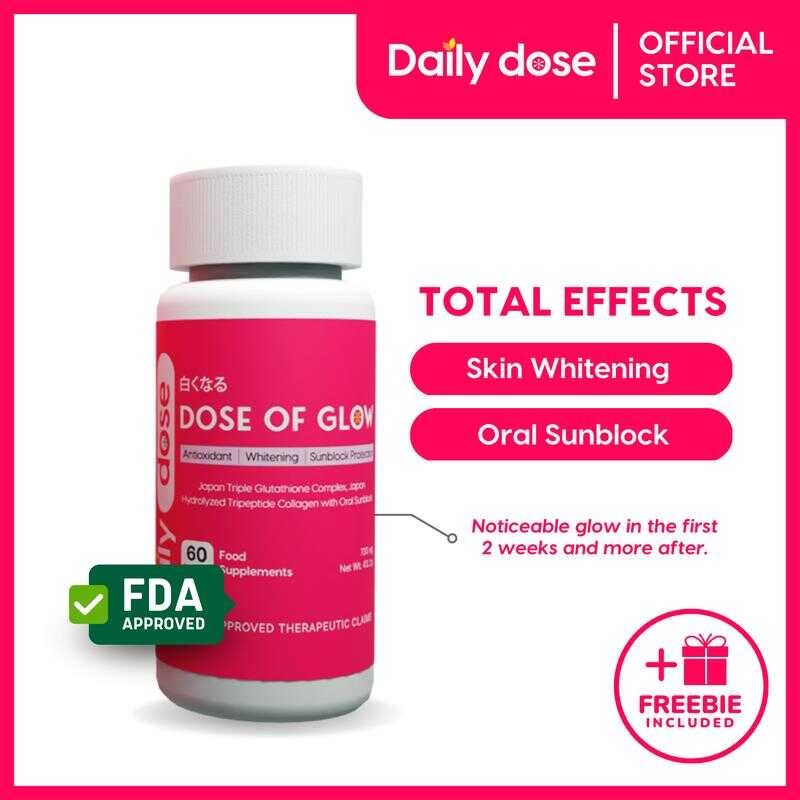 Daily Dose - Of Glow Triple Glutathione Complex, Japan Hydrolyzed ...