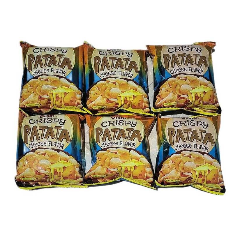 6 Pack Oishi Crispy Patata Cheese Flavor Snacks CWY | Shopee Philippines