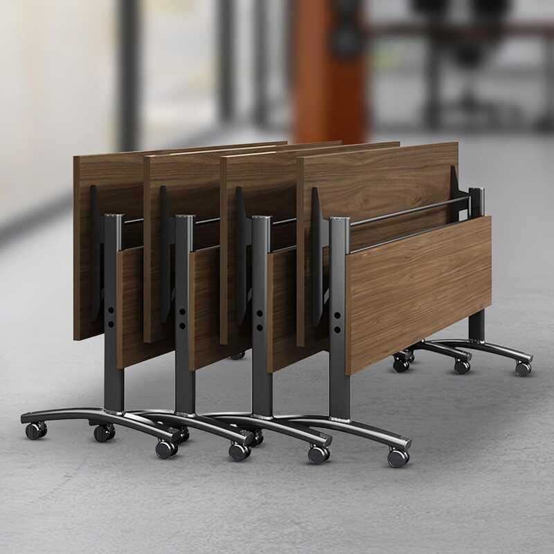Conference Table Foldable Meeting Tables,Flip Top Mobile Training Table ...