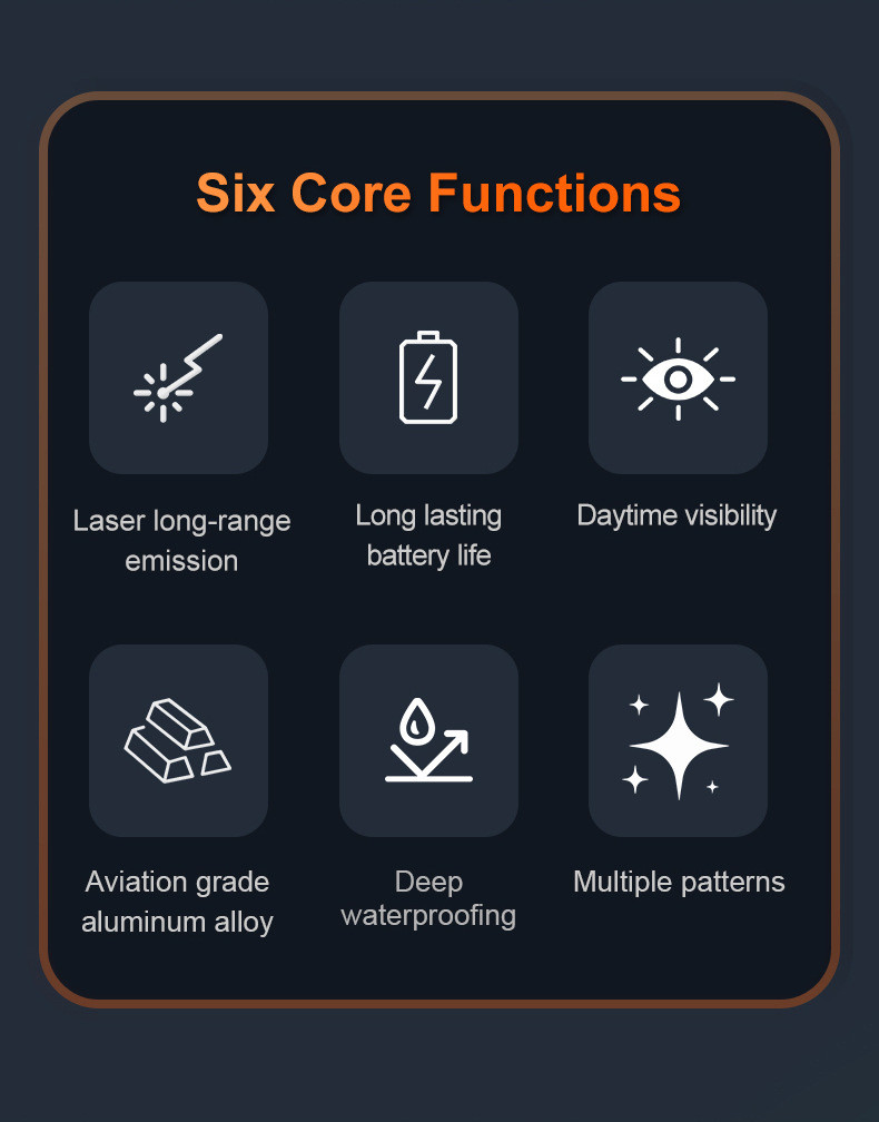 High Power Blue Light/Green light laser pointer rechargeable strong beam long-range outdoor self ...