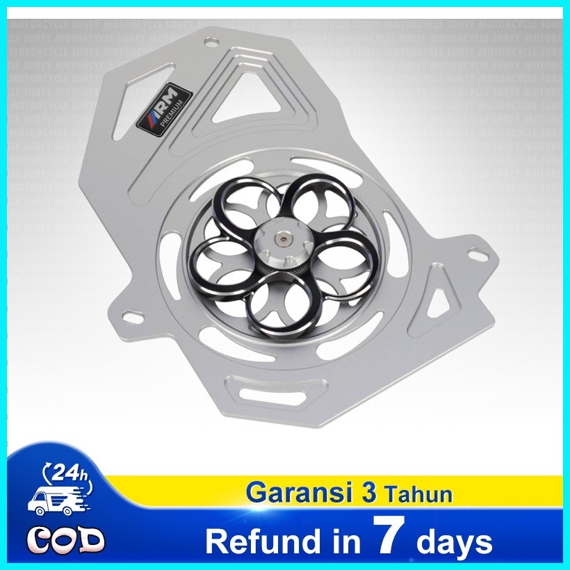 ARM Radiator Cover Windmill Full CNC 2-Color Spinner Design For ADV 160 ...