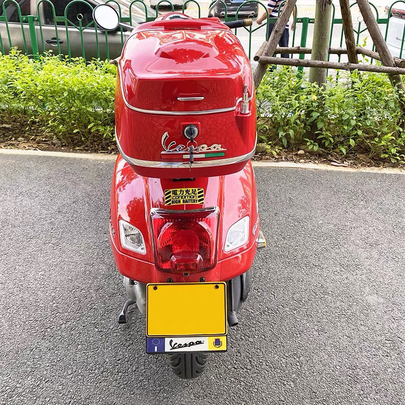 Compatible with Vespa150Racing Motorcycle Tail Box gts300Vespa Trunk ...