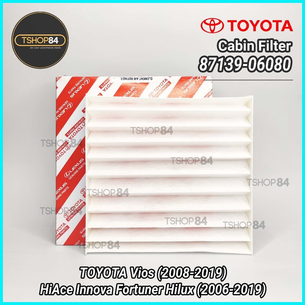 Cabin Aircon Filter TOYOTA Vios 2008-2019 Innova Hilux Fortuner 2006 ...
