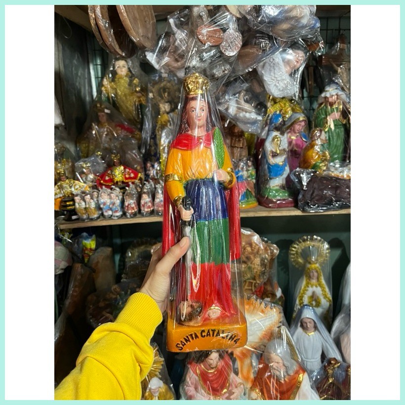 Santa Catalina/Catherine statue (Manaoag) | Shopee Philippines