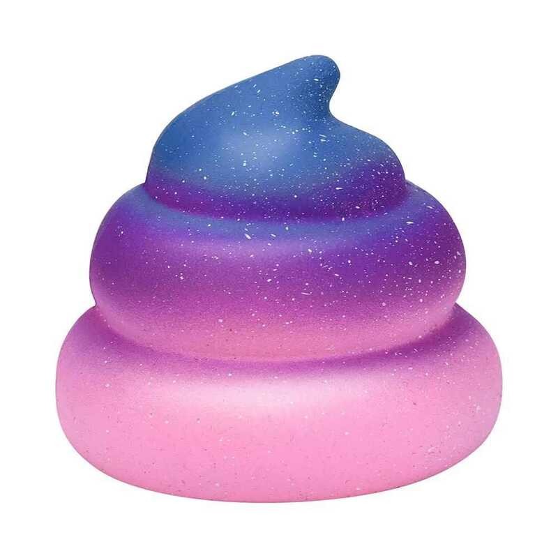 Anti-Stress Toys Cute Galaxy Poo Scented Squishy Scent | Shopee Philippines