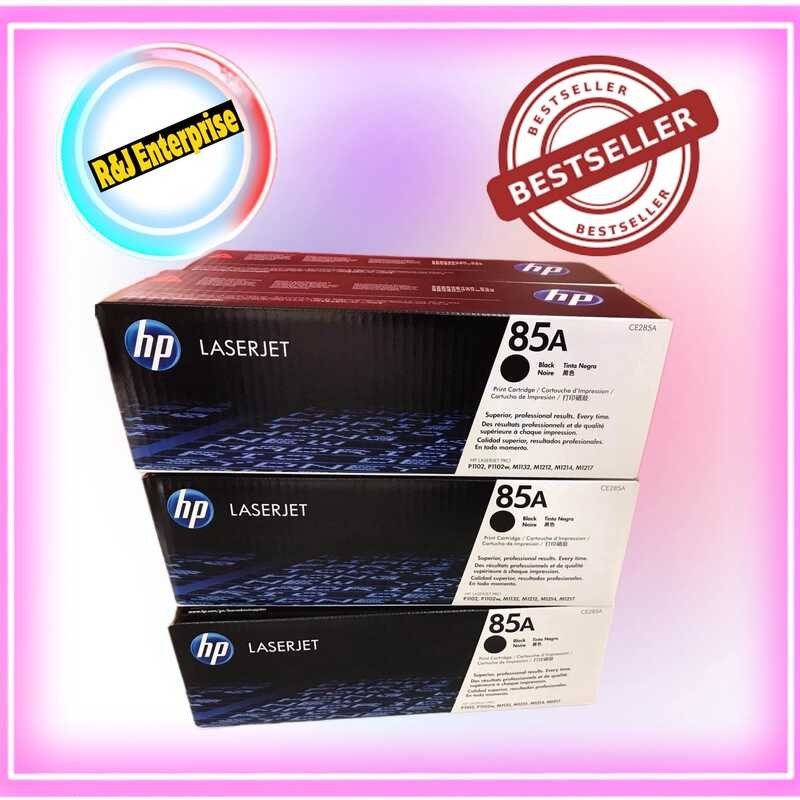 HP 85A Black Original LaserJet Toner Cartridge, CE285A COD CE2 | Shopee ...