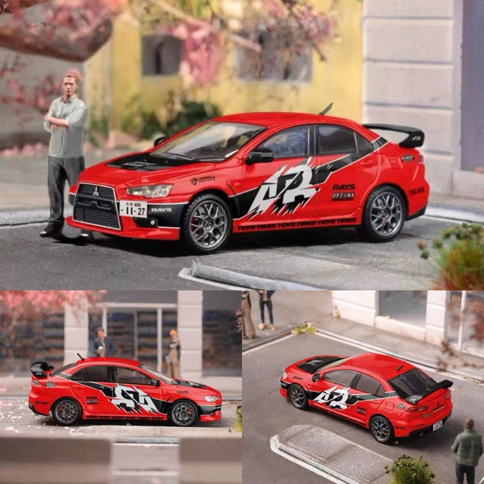 Fuj 1:64 Mitsubishi Lancer EVO X10 FNF alloy car model | Shopee Philippines