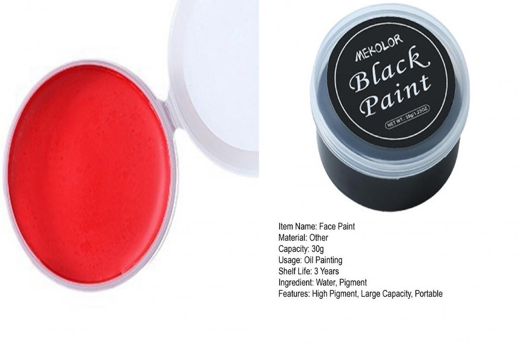 Face Paint Palette Safe Face Painting High Pigment Face Body Paint for ...