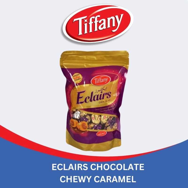 Eclairs Chewy Caramels with Rich Chocolate Cream Centres Candy 300g COD ...