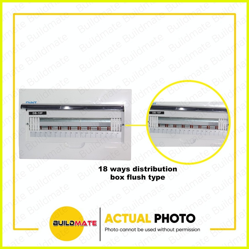 ♨ CHINT 18 WAYS FLUSH Type Panel Distribution Box Board for Din Rail ... ♨ CHINT 18 WAYS FLUSH Type Panel Distribution Box Board for Din Rail ...