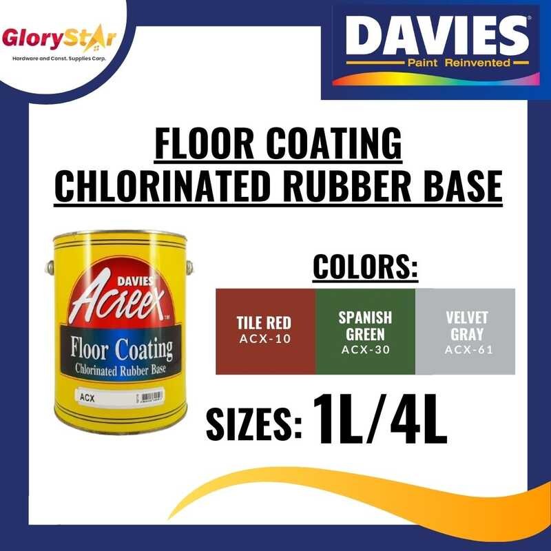 DAVIES - O COATINGS ACREEX CHLORINATED RUBBER BASED Paints | Shopee ...