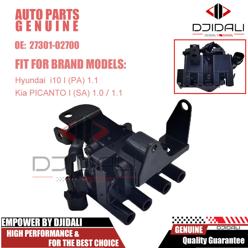 IGNITION COIL 27301-02700 FOR KIA PICANTO 1.1(2004-2011) Hyundai i10 ...