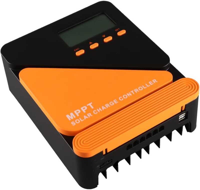 MPPT iSunergy 20A Solar Charge Controller 12V\/24V Auto Adaptive-Dual Fans-Dual 5V\/3A USB ...