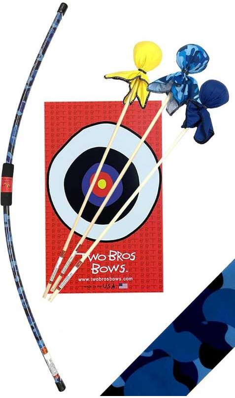 Two Bros Bows Toy Archery Set Bow Arrow Kit Kids Foam Tips for Safe ...