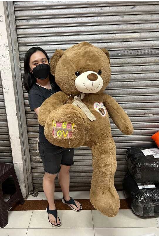 SWEET COD LOVE LIFE TEDDY BEAR HYPOALLERGENIC HUMAN SIZE 130Cm 4.5Ft ...