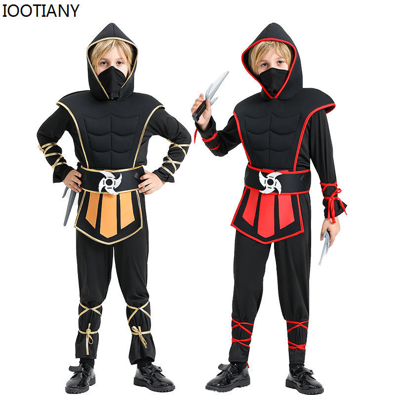 § New Halloween Cosplay Costume Children's Campus Ninja Dress Up ...