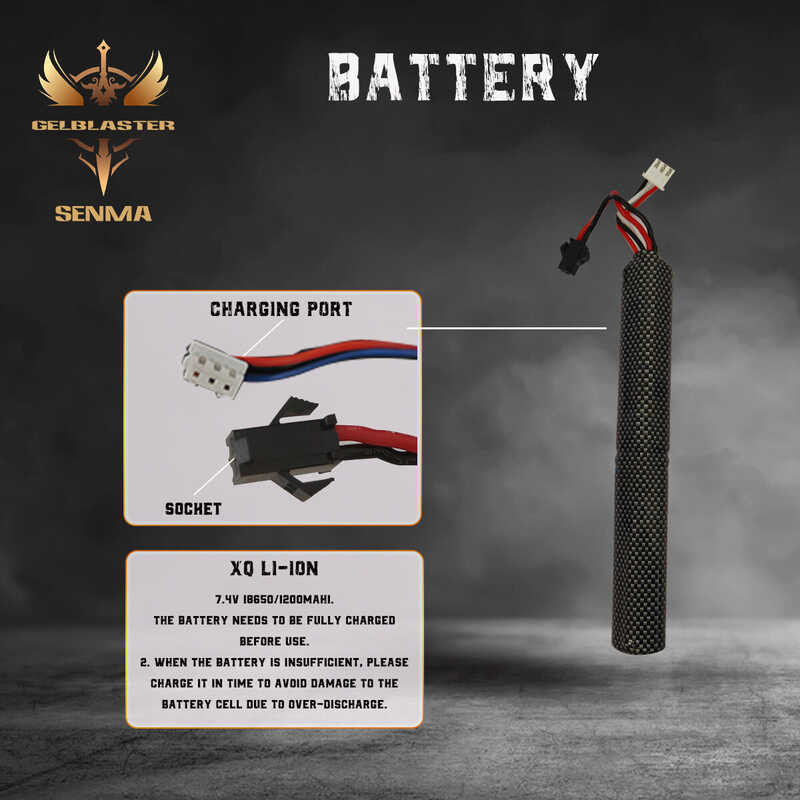 COD- SENMA & TG Gel Blaster of Tian Rechargeable is suitable for the SCAR M4A1 M416 HK416 ...