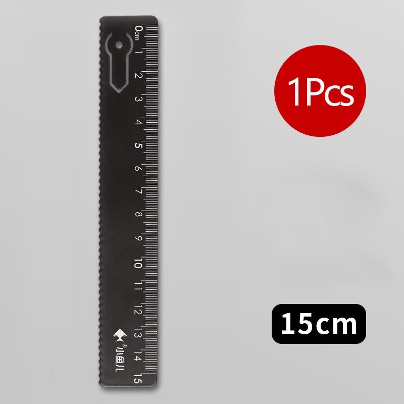 Student Dedicated Ruler Aluminum Alloy Drawing Measurement Wave Ruler ...