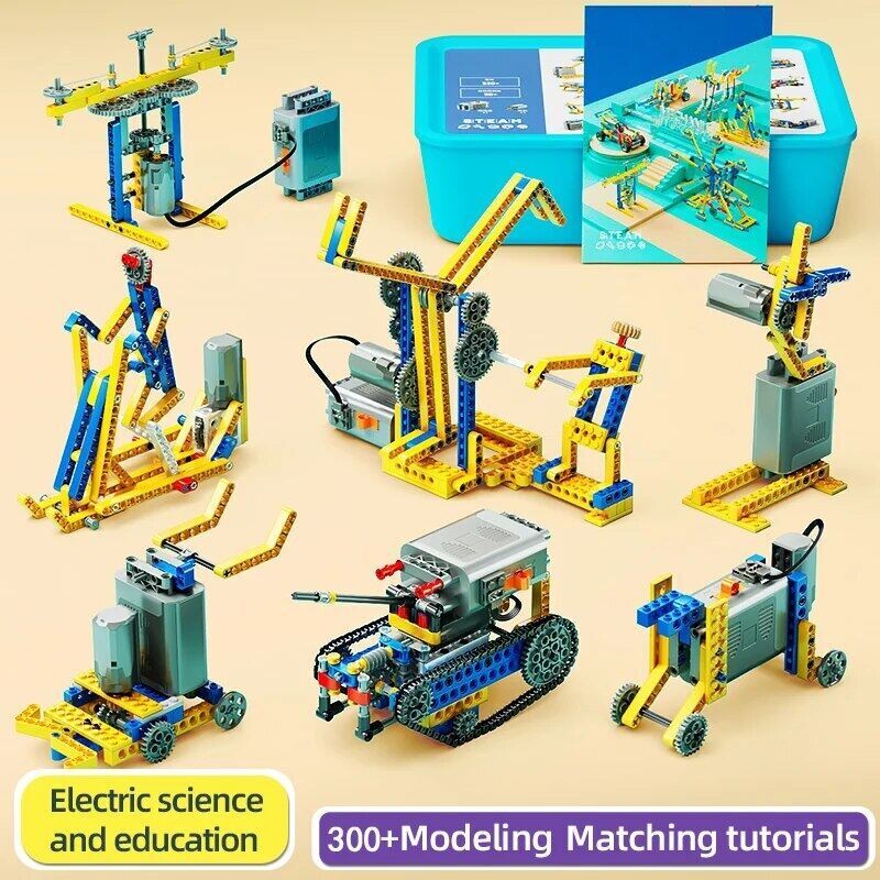Controlled Robotics Kit,Programmable,Educational Toys Set With 606Pcs ...