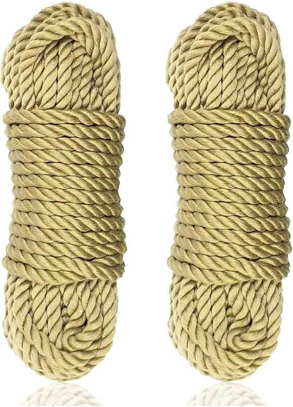 functional soft Multi cotton rope -2 durable 16 foot/5-meter multi ...