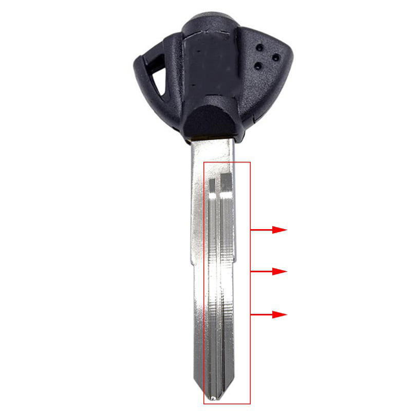 Motorcycle Blank Key Uncut Blade Motorcycle Key Blank with Blade for ...