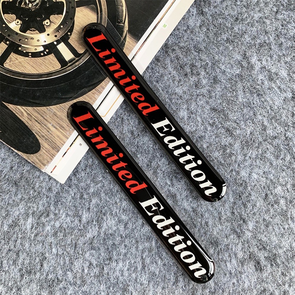 3D Resin Gel Reflector Sticker Motorcycle Bike Top Box Tank Emblem ...