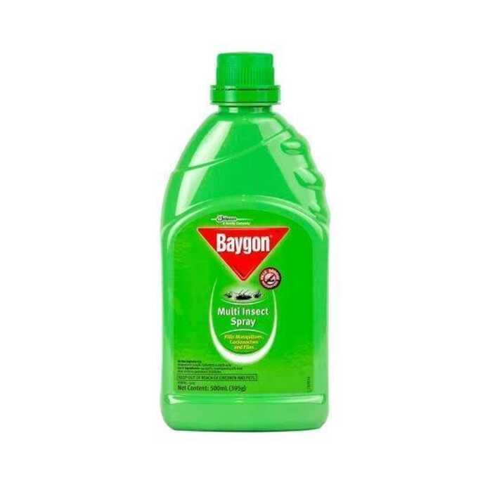 BAYGON Multi-Insect SPRAY REFILL 500 ML - KEROSENE BASED | Shopee ...