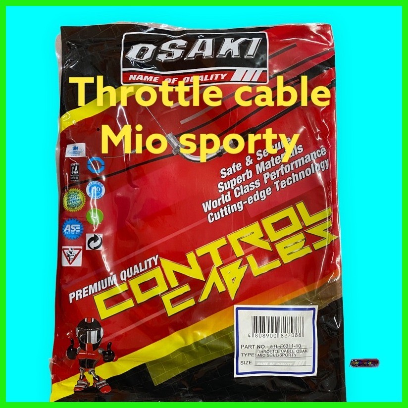 ♞OSAKI THROTTLE CABLE MIO SPORTY | Shopee Philippines