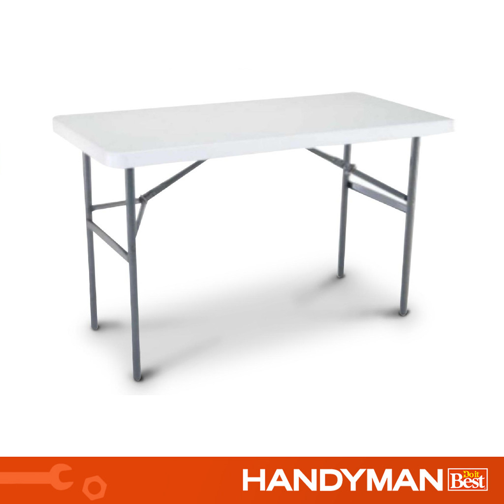 Lifetime Light Commercial Folding Table 4Ft, White (2940) | Shopee ...
