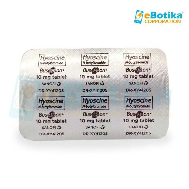 Buscopan 10 Mg Tablet (4Pcs Tablet) | Shopee Philippines